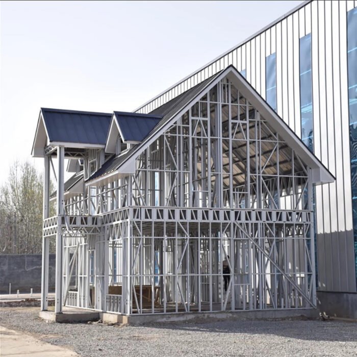 House prefabricated homes light steel prefab villa – Shengchao Steel ...